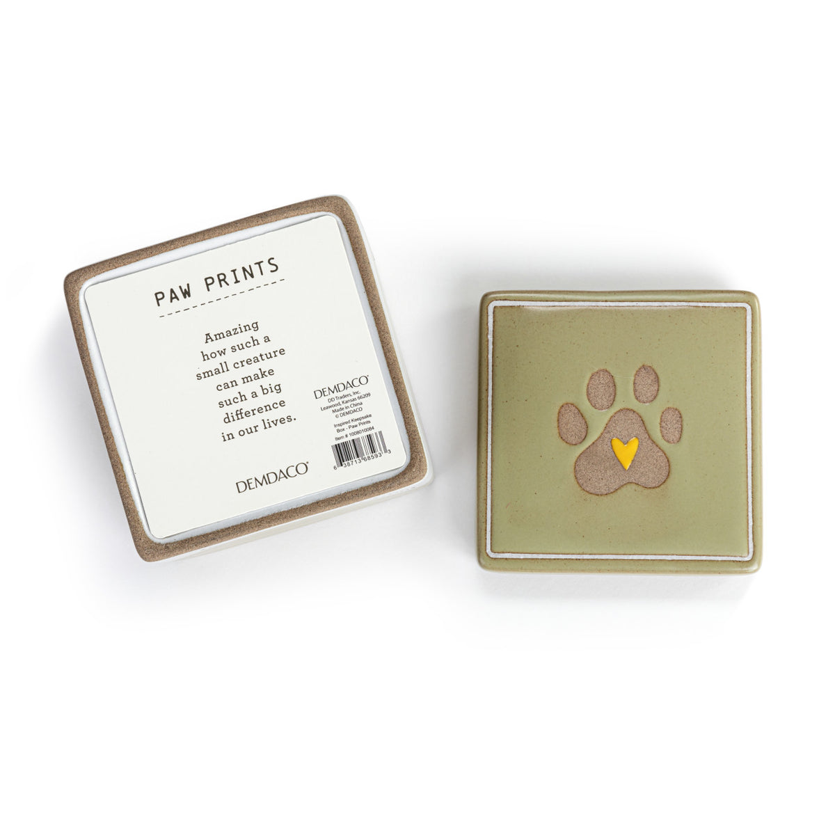 Paw Prints Keepsake Box – Muttley & Me