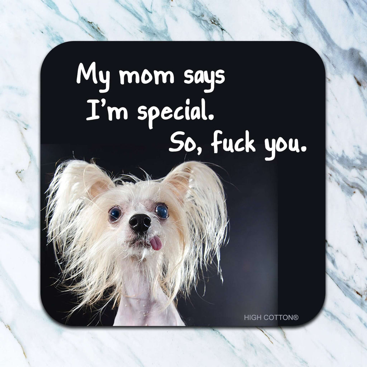 Mom Says I'm Special Coaster – Muttley & Me